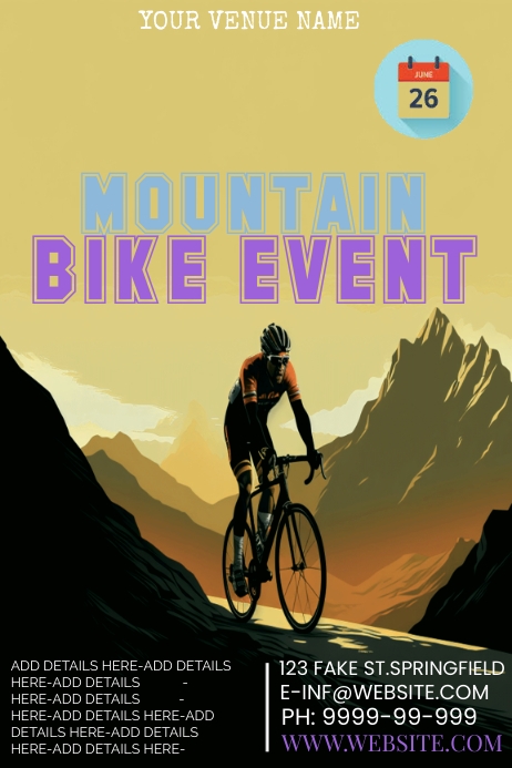 BIKE EVENT Template | PosterMyWall