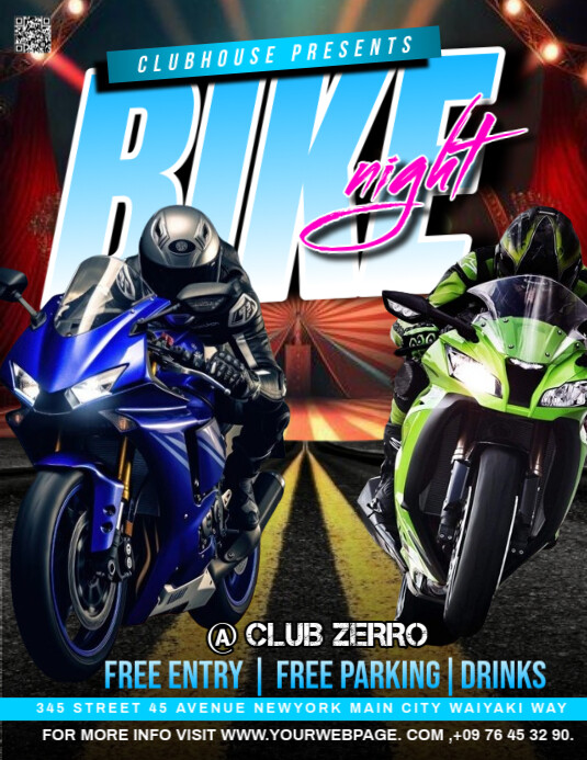 bike events posters, bike posters Template | PosterMyWall