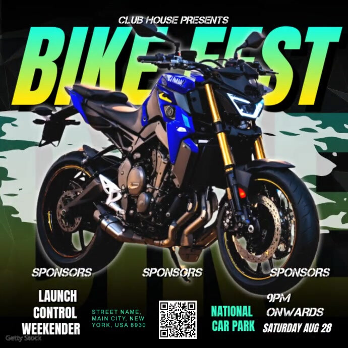 Modèle Bike Fest | PosterMyWall