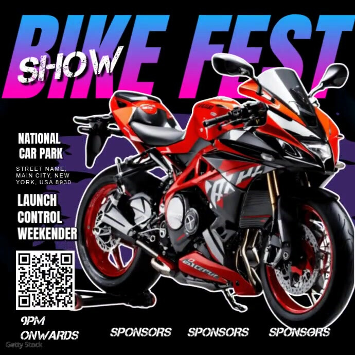 Plantilla de Bike Fest | PosterMyWall