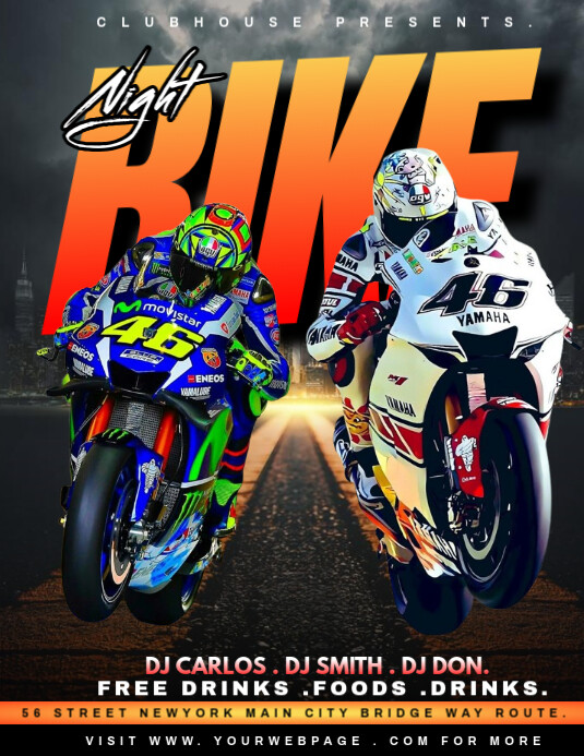 bike night Template | PosterMyWall