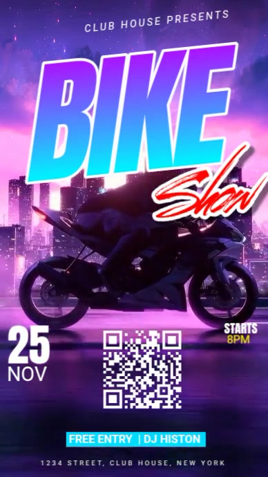 bike night Template | PosterMyWall