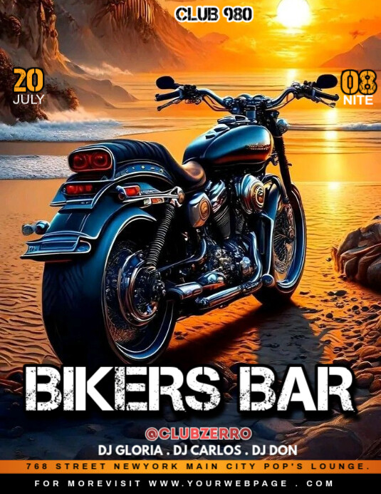 bike night Template | PosterMyWall