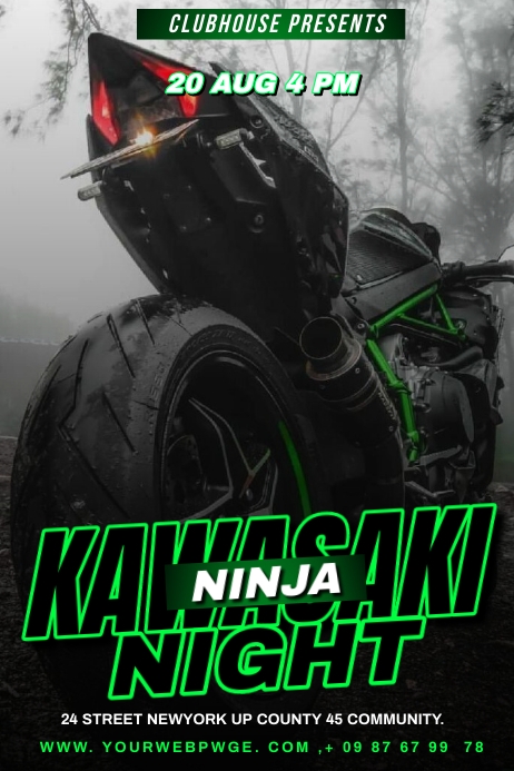 Bike night Template | PosterMyWall