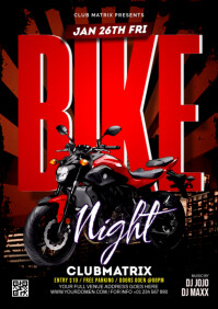 Bike night party Template | PosterMyWall
