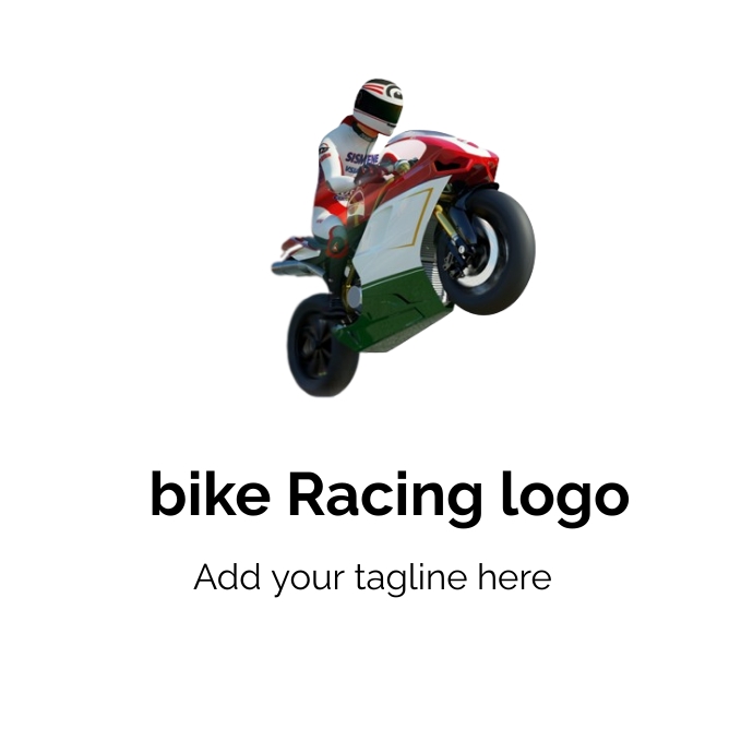 Bike racing logo Template | PosterMyWall