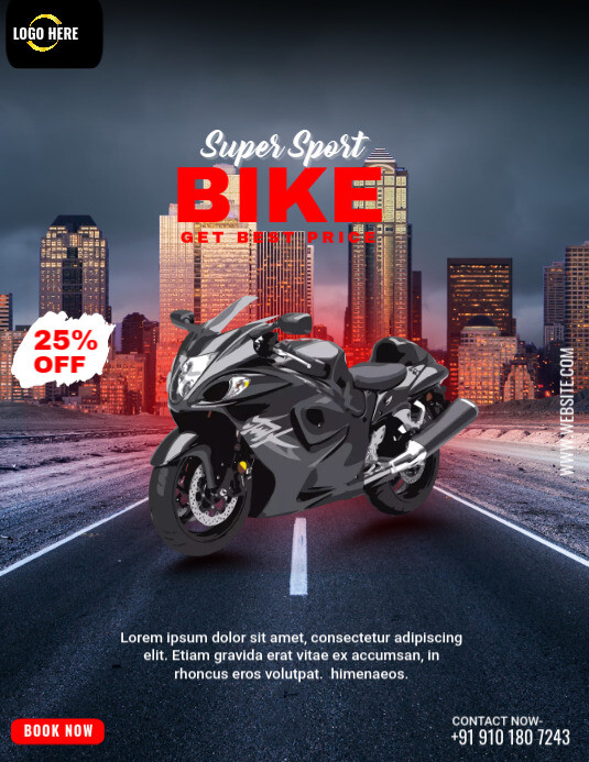 bike sale Template | PosterMyWall