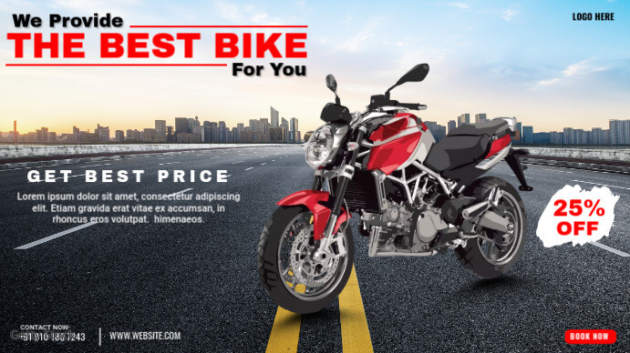 bike sale discount Template | PosterMyWall