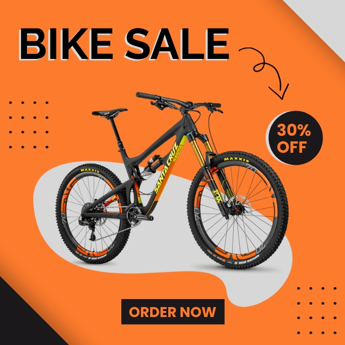 Bike Sale Instagram Template | PosterMyWall