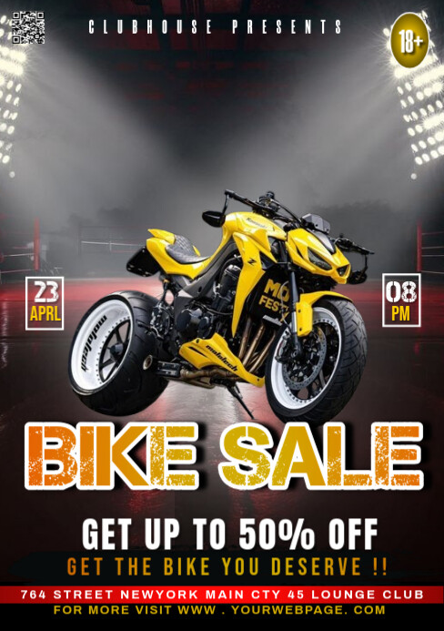 Plantilla de bike sale posters | PosterMyWall