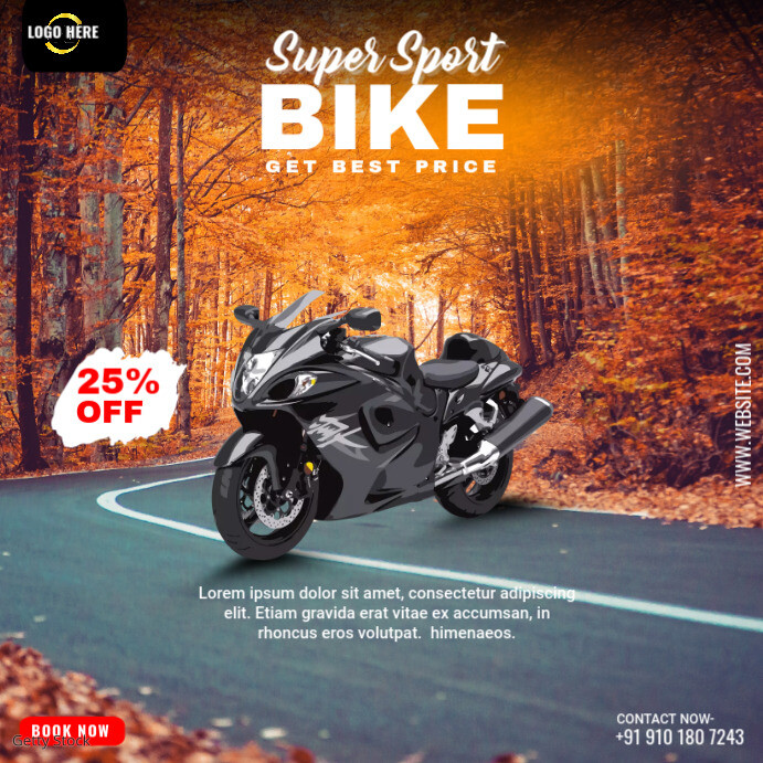 bike showroom Template | PosterMyWall