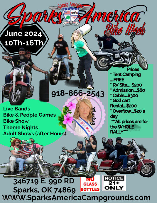 Modèle Bike Week | PosterMyWall