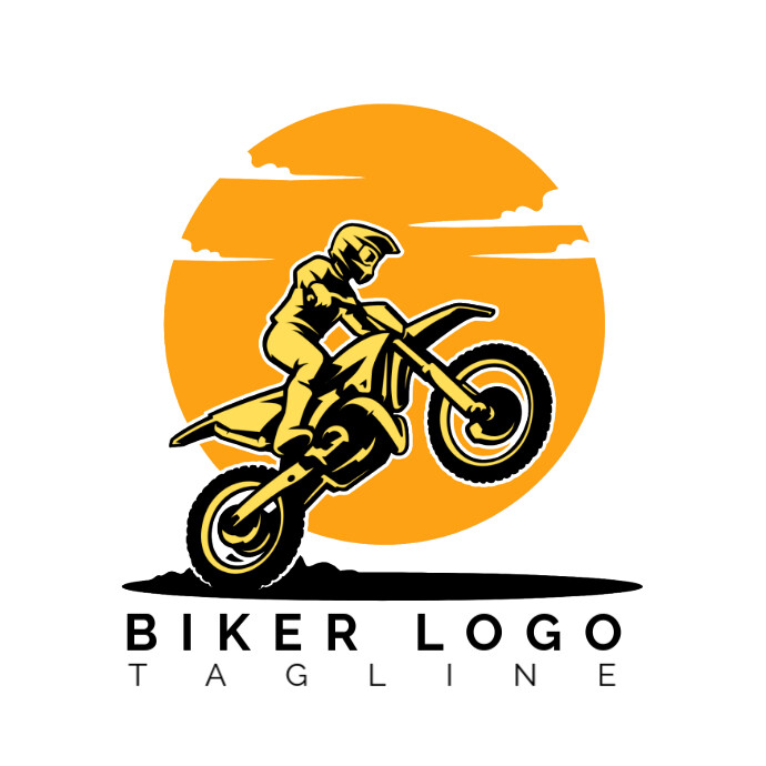 BIKER LOGO Template | PosterMyWall