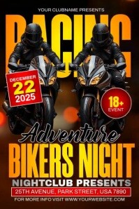 Bike Night Template Ads | PosterMyWall