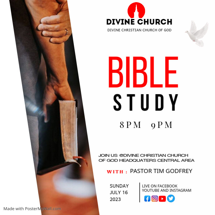 Plantilla de bile study flyer design | PosterMyWall