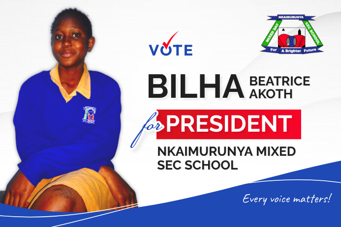 Bilha for president Template | PosterMyWall