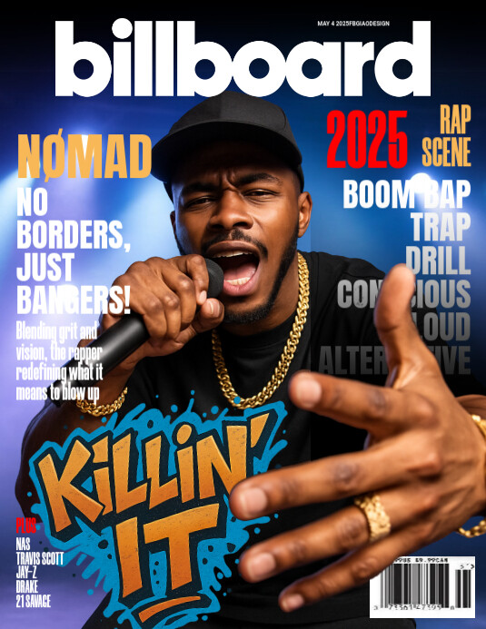 Copy of Billboard magazine cover 250527 | PosterMyWall