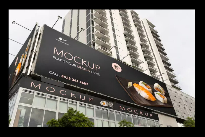 Billboard mockup Template | PosterMyWall