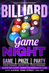 Billiards Night Template | PosterMyWall