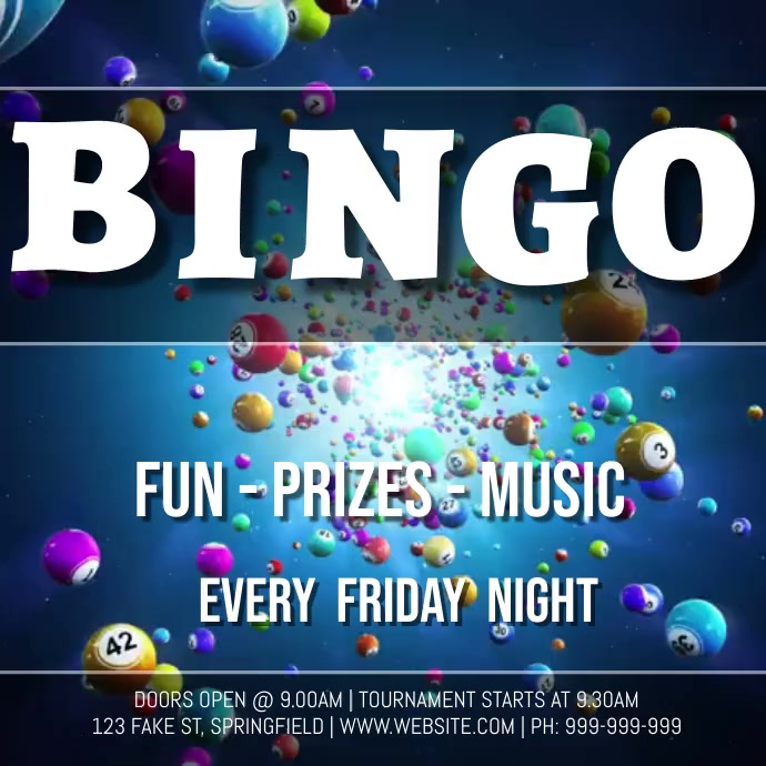 Copy of Bingo Ads | PosterMyWall