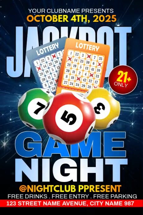 Bingo Game Ads Template | PosterMyWall