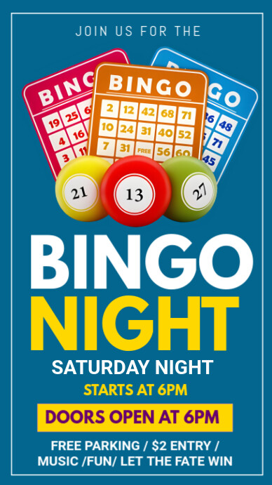 Bingo Game Instagram Story Template | PosterMyWall