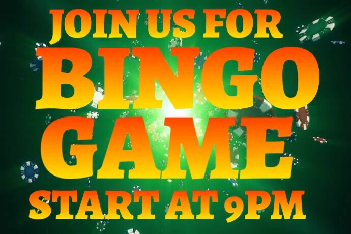 Bingo Game Poster Template | PosterMyWall