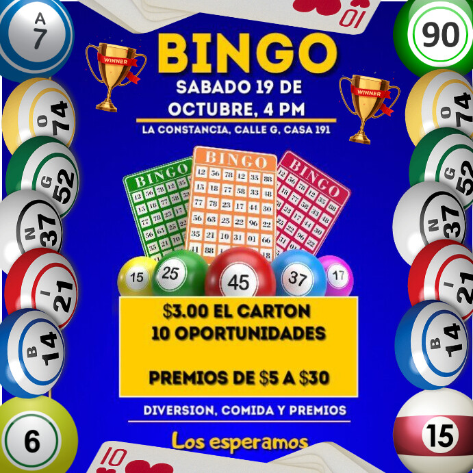 Bingo Instagram Post Template | PosterMyWall