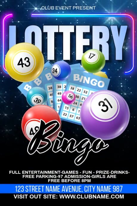 Bingo Lottery Ads Template | PosterMyWall