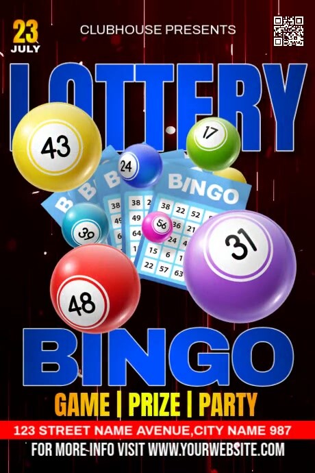 Bingo Lottery Ads Template | PosterMyWall