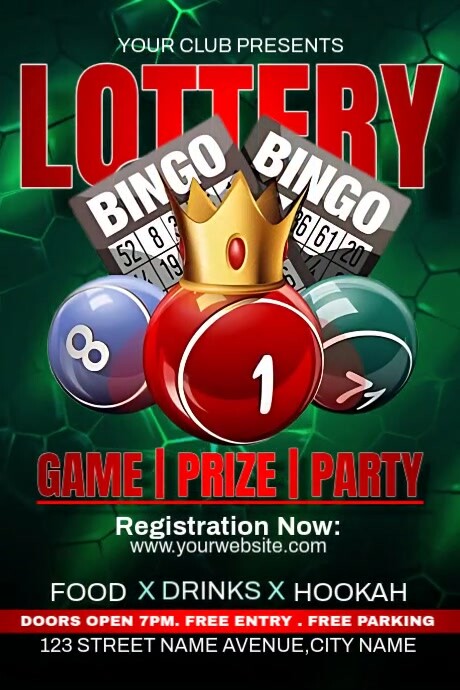 Copy of Bingo Lottery Ads | PosterMyWall