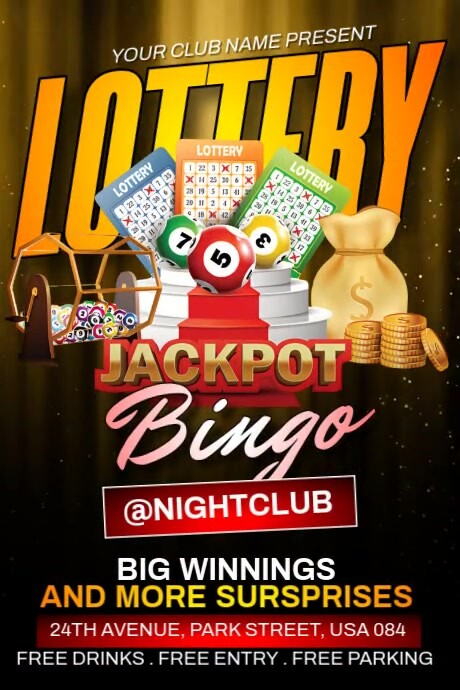 Bingo Lottery Ads Template | PosterMyWall