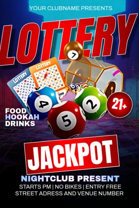 Bingo Lottery Jackpot Template | PosterMyWall