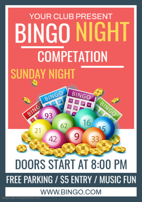 Bingo Night Competition template | PosterMyWall