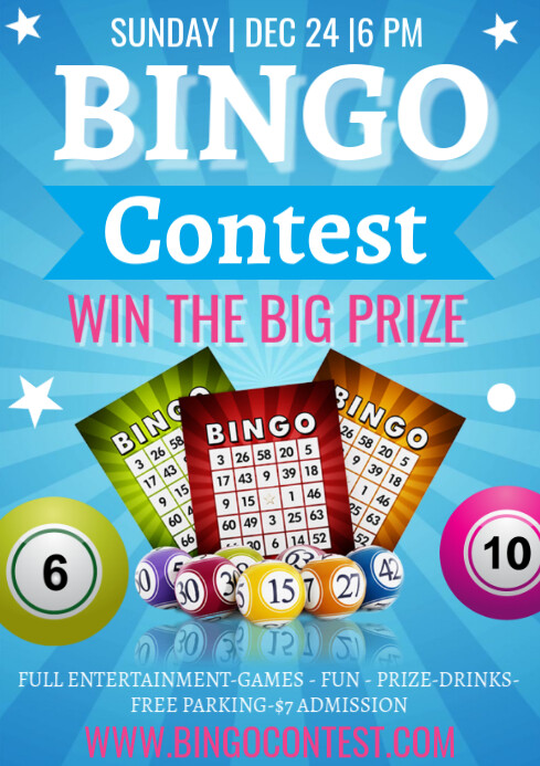 bingo night contest flyer Template | PosterMyWall