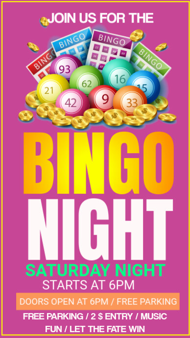 bingo Night Template | PosterMyWall