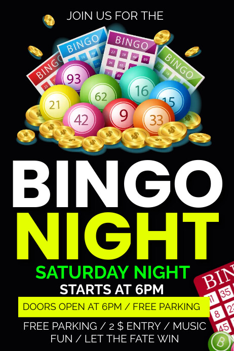 bingo night Template | PosterMyWall
