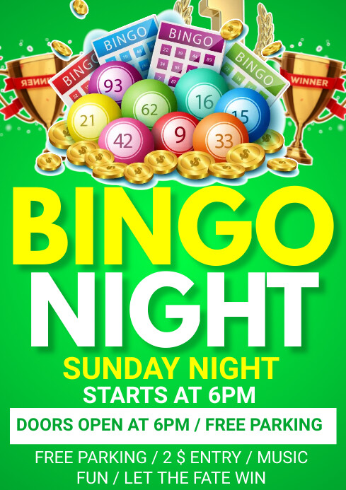 bingo night Template | PosterMyWall