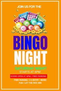 Bingo Night Poster Template | PosterMyWall