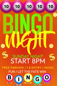 Bingo Night Template | PosterMyWall
