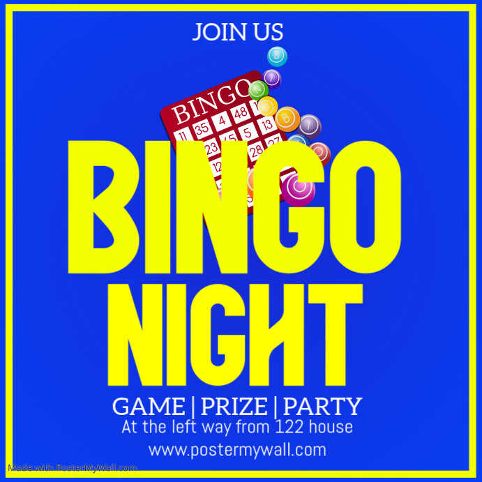 Bingo night Template | PosterMyWall