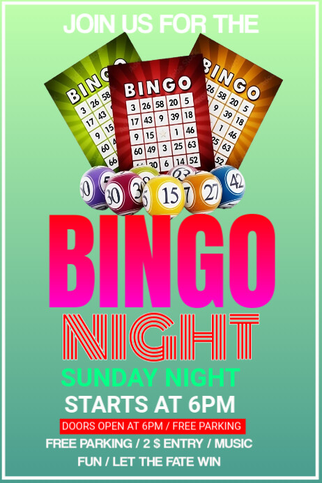 bingo Night Template | PosterMyWall