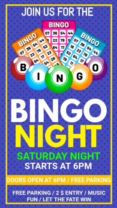 BINGO NIGHT Template | PosterMyWall