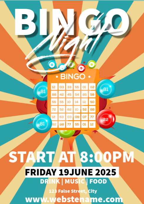 bingo night Template | PosterMyWall