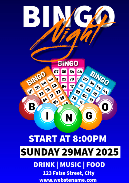 bingo night Template | PosterMyWall