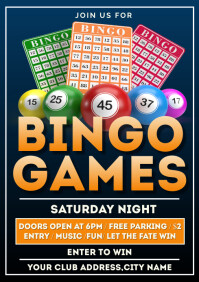 Bingo Night Editable Flyer And Poster Design Template | PosterMyWall