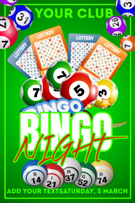 Bingo Night Event Template | PosterMyWall