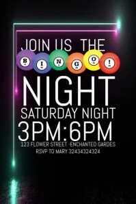 Bingo Night Poster Template | PosterMyWall