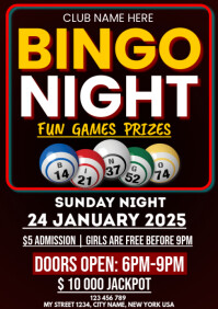 Bingo night Template | PosterMyWall