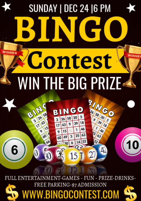 bingo night flyer Template | PosterMyWall